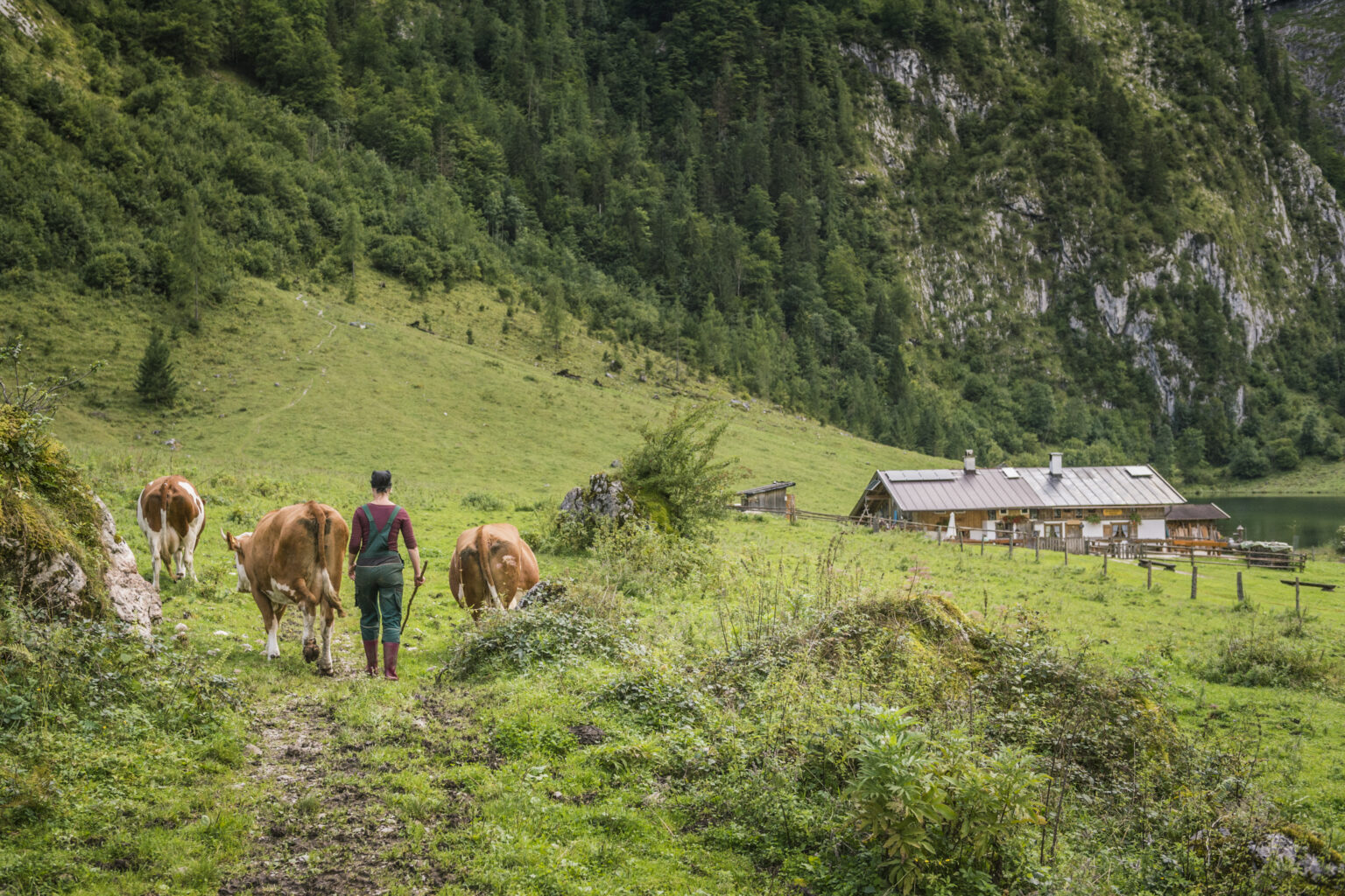 Waginger See - Oberbayern: echt Bayern
